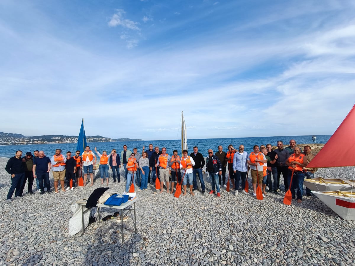 Team Building construction catamaran : Cata Cup par Autreman